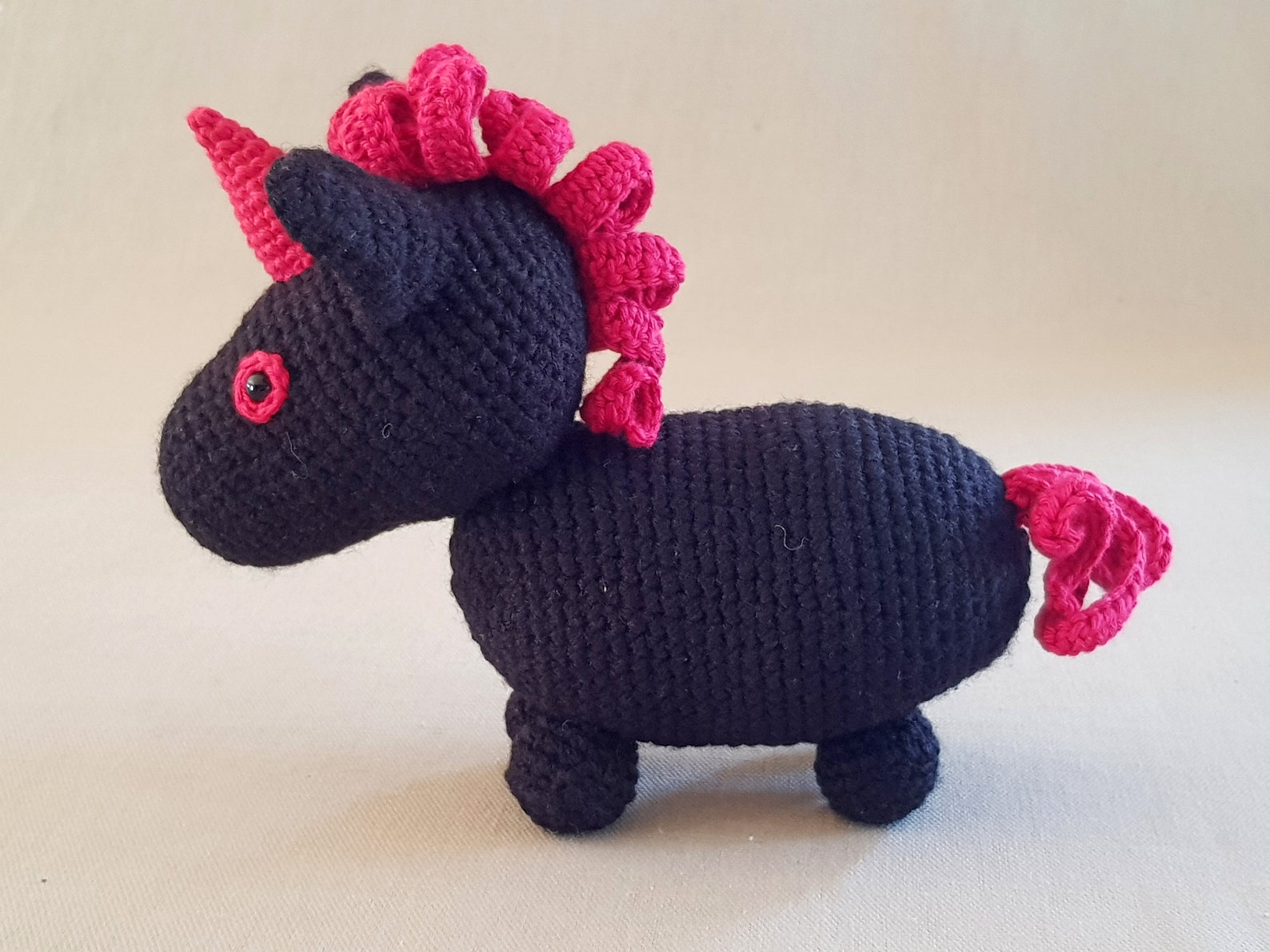 Evil Unicorn crochet pattern. Adopt me pets crochet pattern. | Etsy