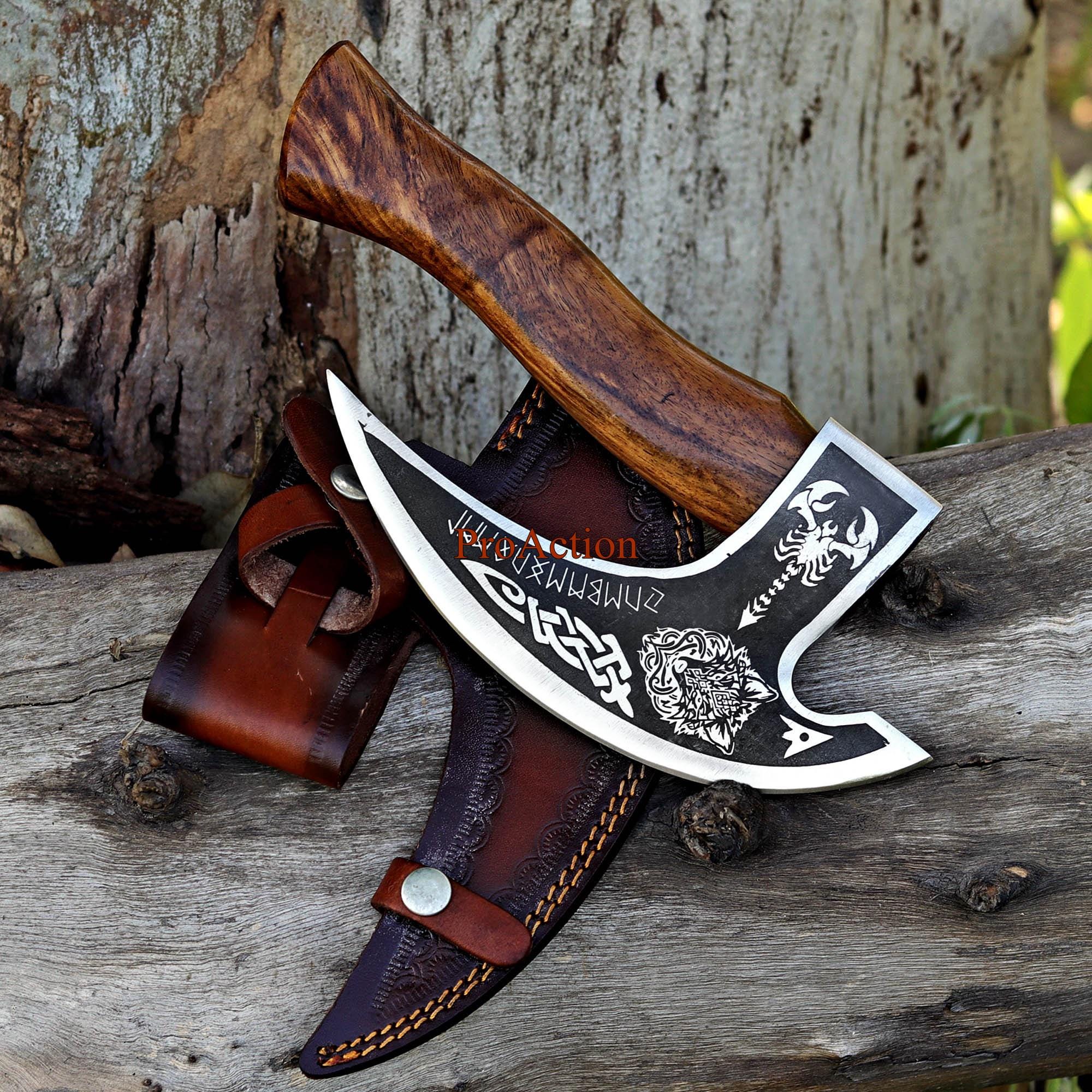 Axes Viking Pizza Axe Pizza Slicer Pizza Cutter Tomahawk Axe Leviathan ...