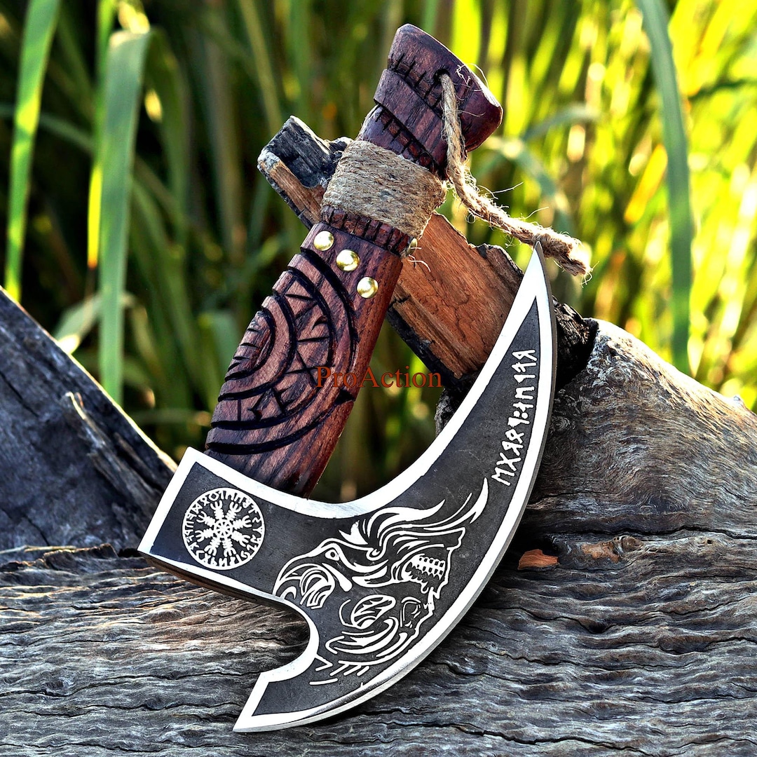 Axes Viking Pizza Axe Pizza Slicer Pizza Cutter Tomahawk Axe Leviathan ...