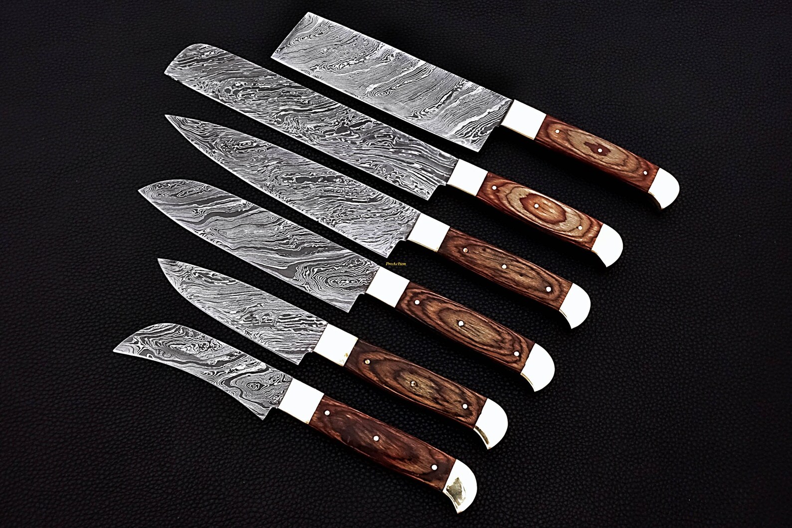 Hand Forged Chef's Knives Set Chef Knife Set Handmade - Etsy