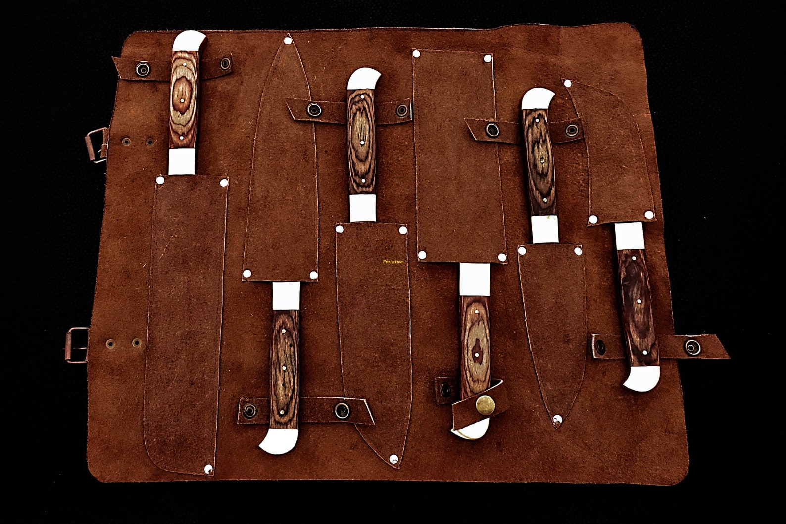 Hand Forged Chef's Knives Set Chef Knife Set Handmade - Etsy