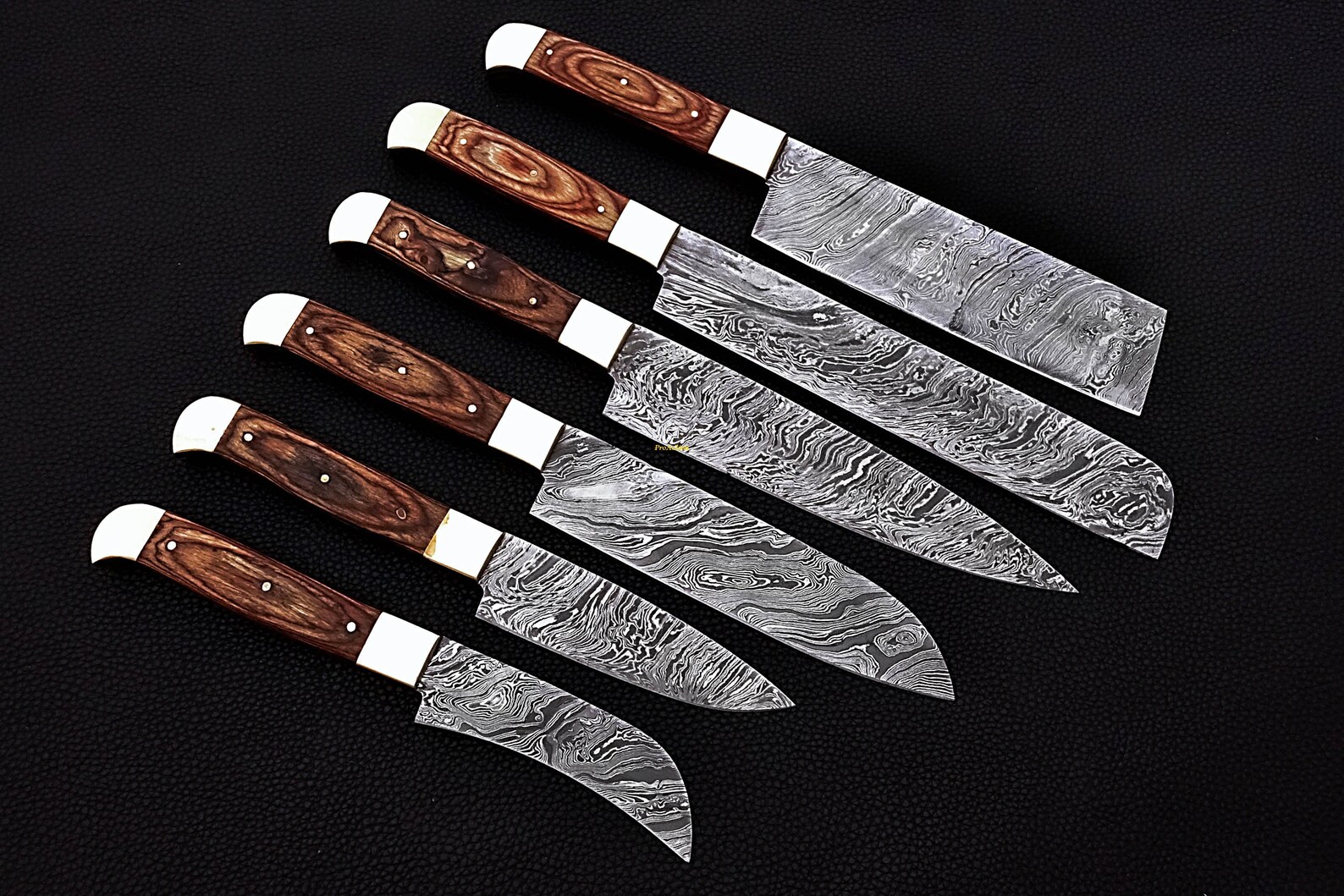Hand Forged Chef's Knives Set Chef Knife Set Handmade - Etsy