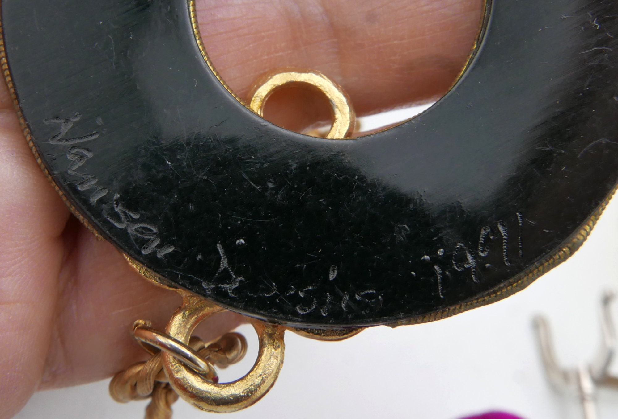 Unusual Vintage 90s Gold Chain Belt Coin Purse Beaded Artist | Etsy