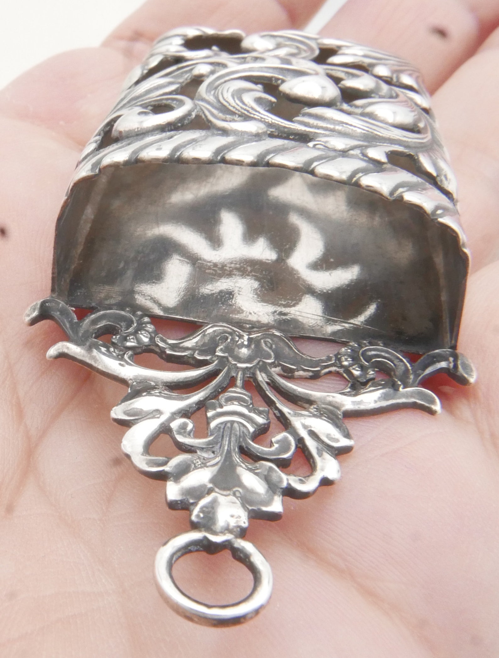 Antique Shiebler Sterling Silver Hanging Match Holder Striker - Etsy