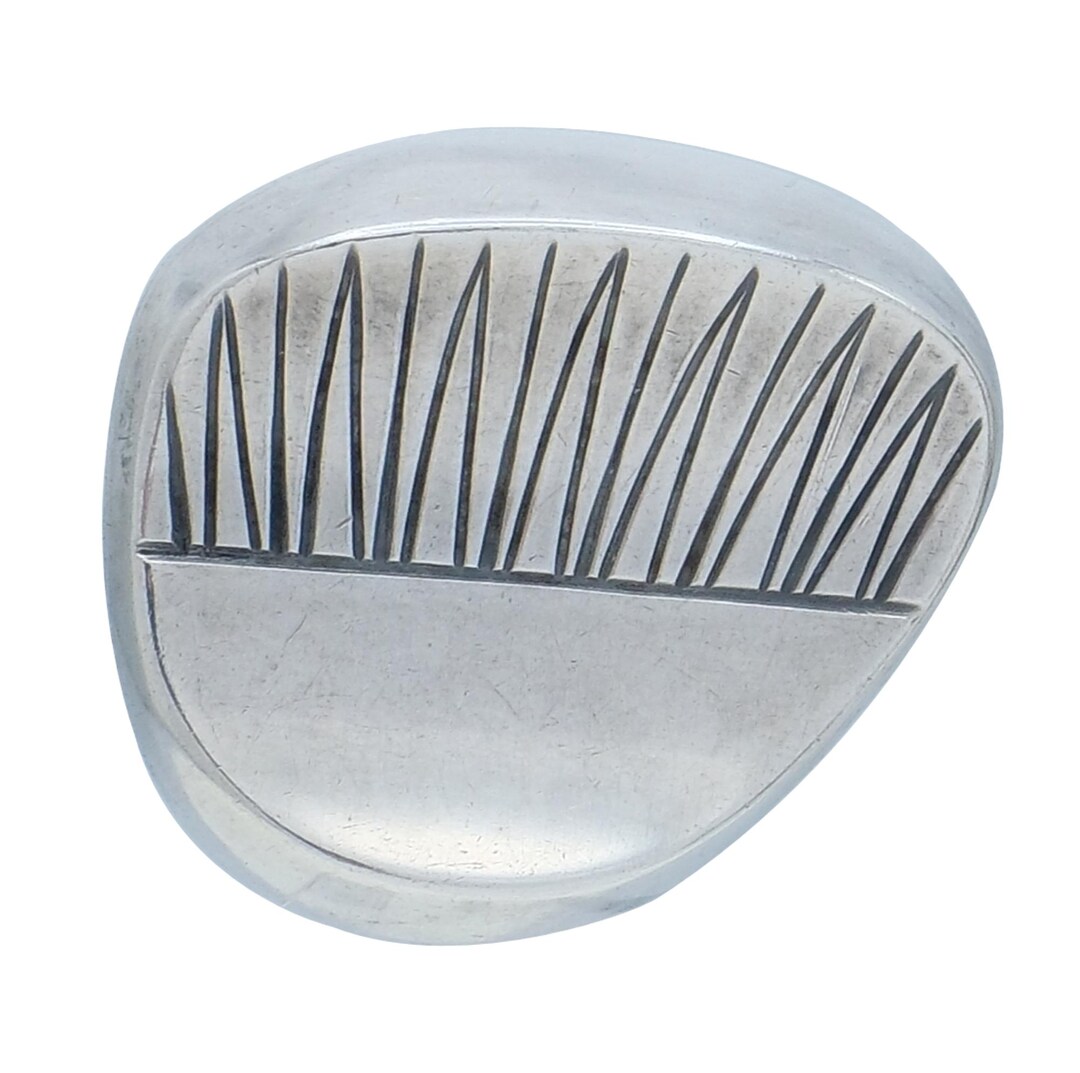 Vintage 1950s Mic Neugel Sweden Modernist Artisan Brooch Sterling ...