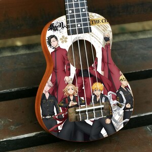 Anime Art-illustrated Handmade Custom Ukulele - Etsy