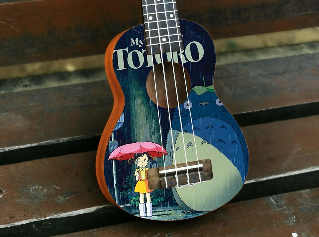 Anime Style-illustrated Handmade Custom Ukulele - Etsy