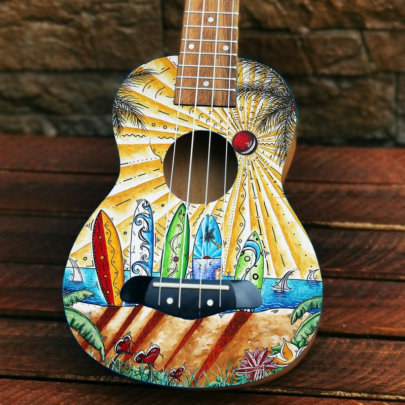 Painted Ukulele - Etsy