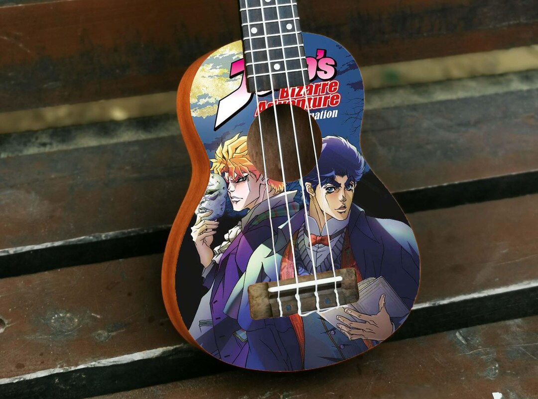 Anime Style-illustrated Handmade Custom Ukulele - Etsy