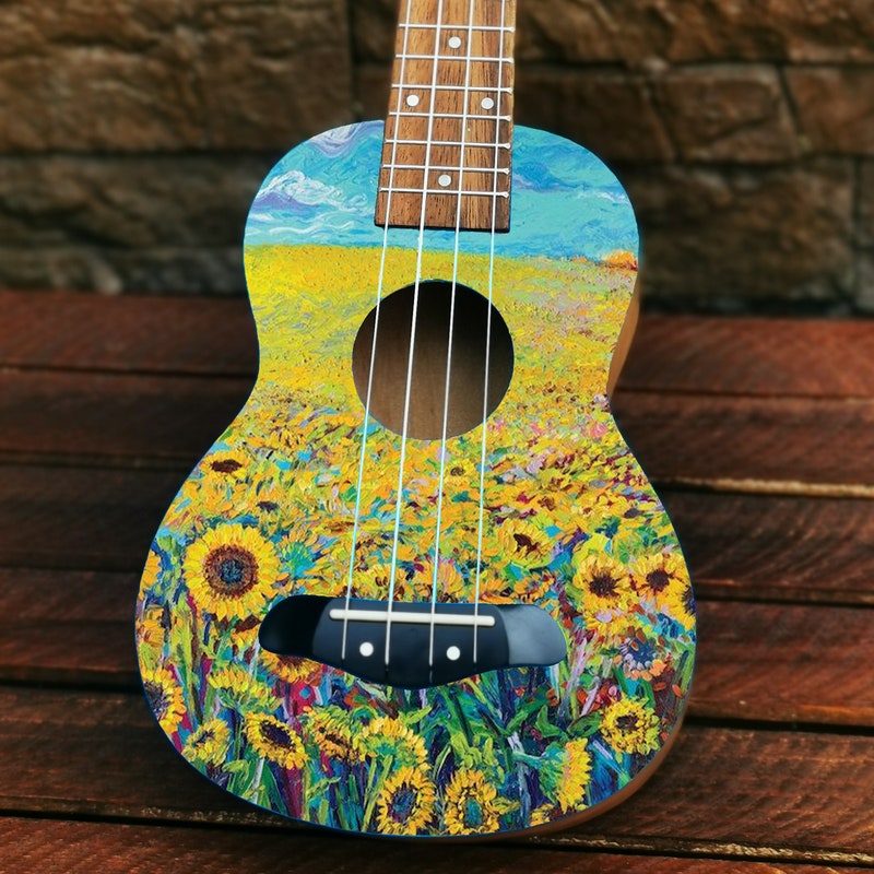 Painted Ukulele - Etsy
