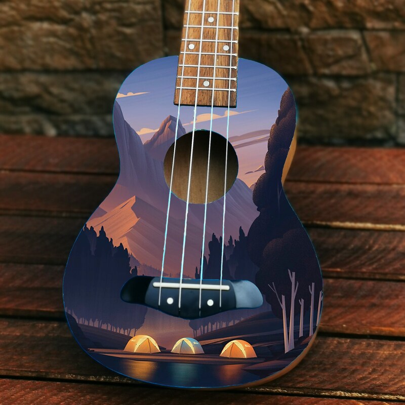 Painted Ukulele - Etsy