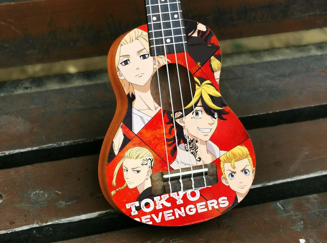 Anime Art-illustrated Handmade Custom Ukulele - Etsy
