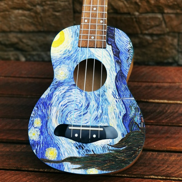 Painted Ukulele - Etsy