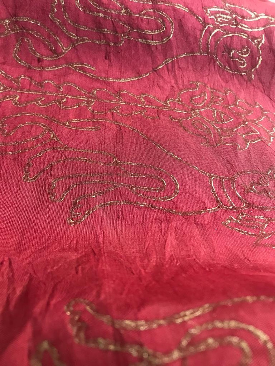 Viking Kievan Rus Printed Silk Tunika Edging Blockprinting Byzantine ...