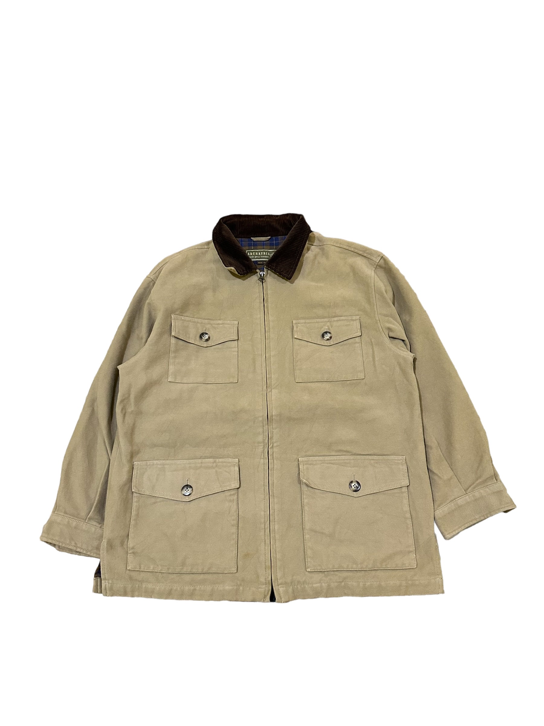 Vintage Chore Jacket Multipocket Rare Fashion Outwear Lining - Etsy