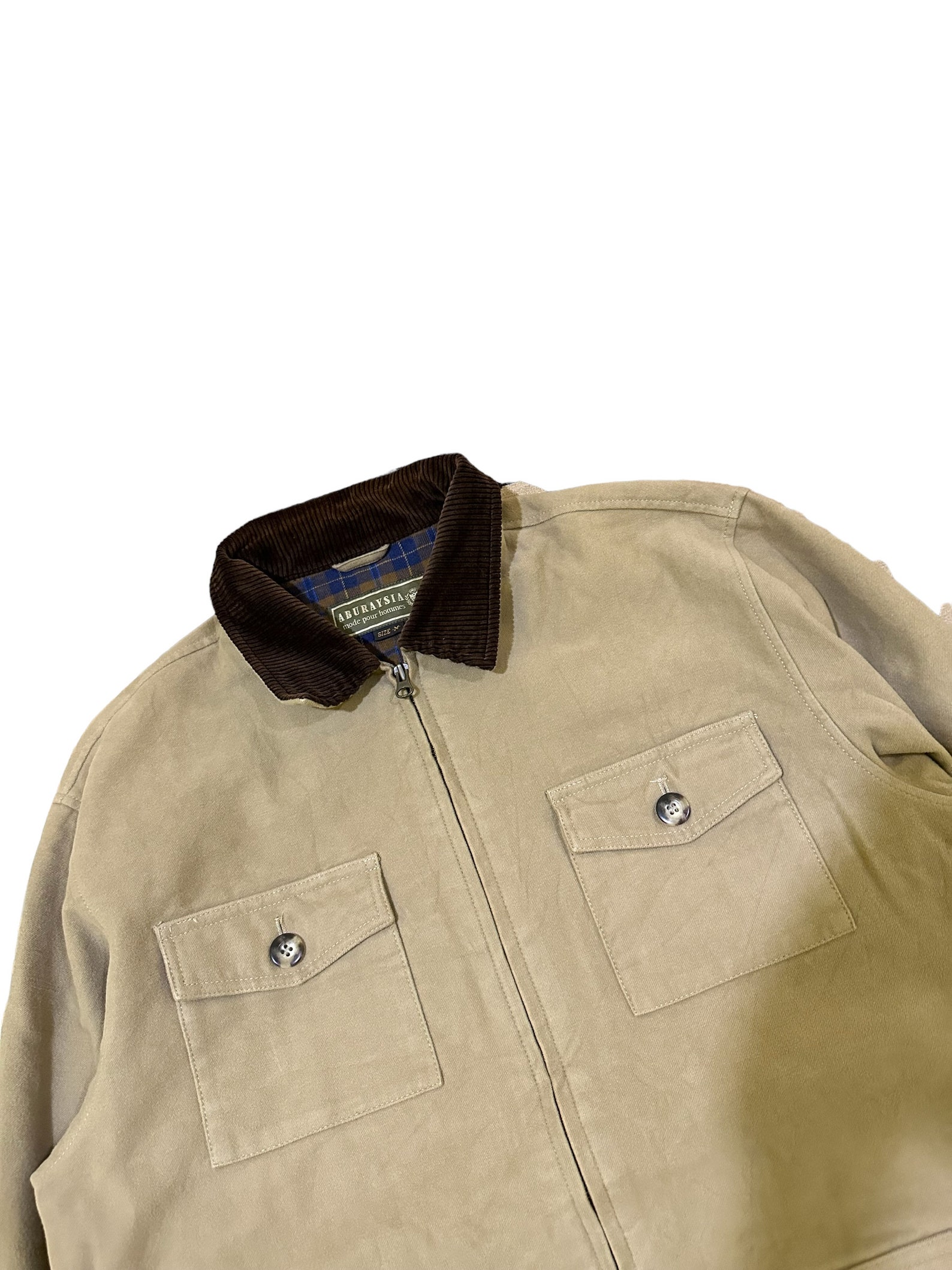 Vintage Chore Jacket Multipocket Rare Fashion Outwear Lining - Etsy