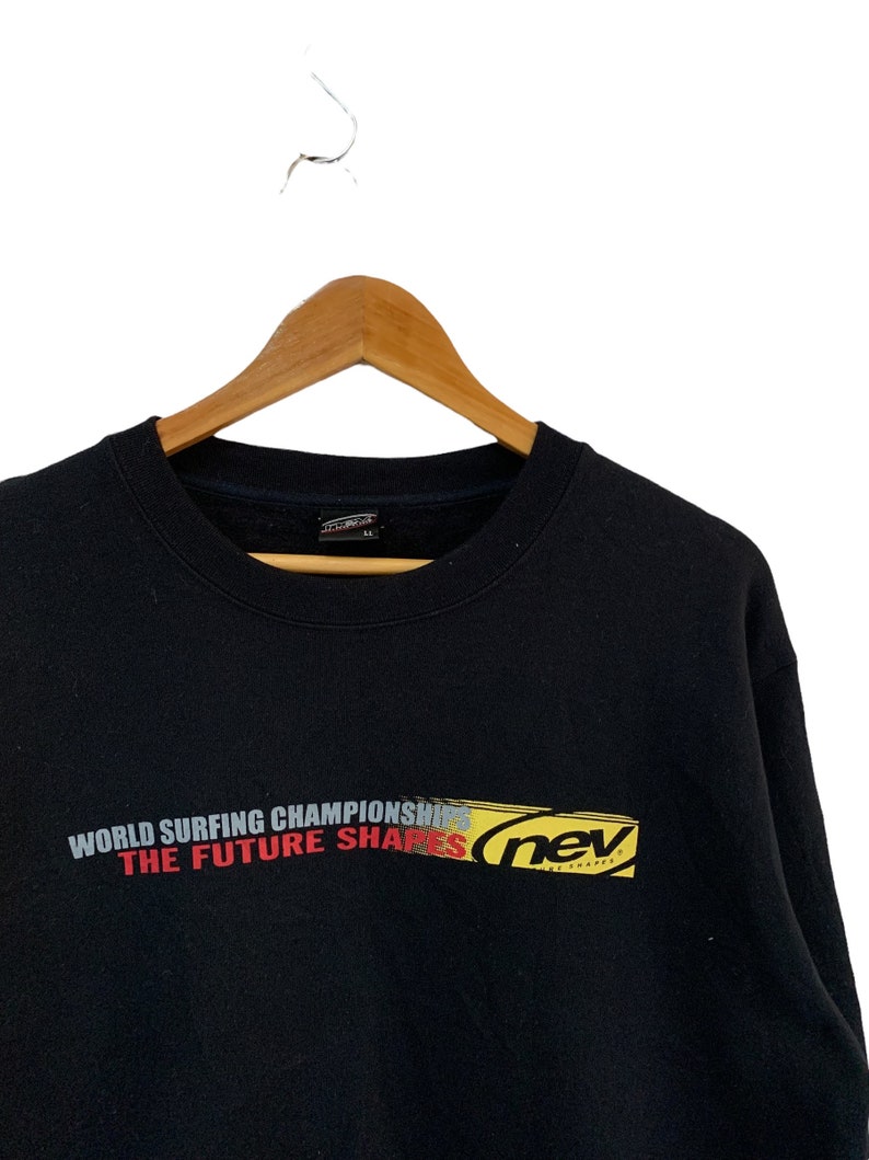 Vintage Nev Surfboards World Surfing Championship Sweatshirt Big Logo ...