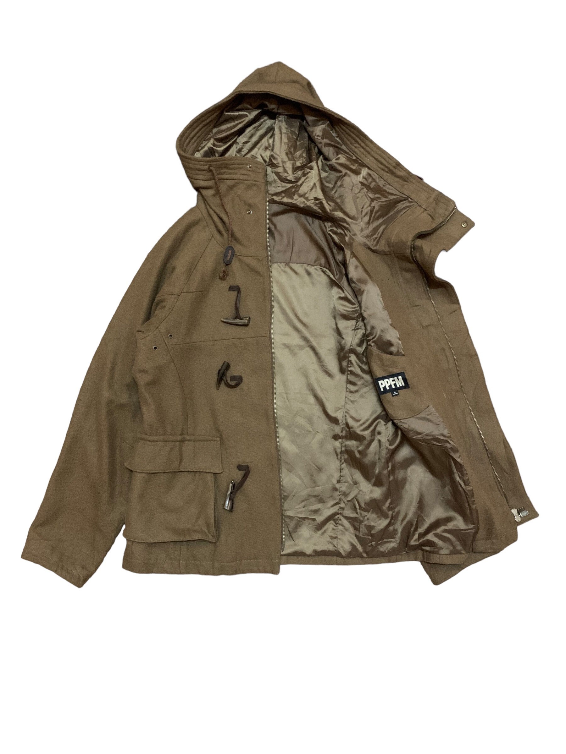 Vintage Ppfm Peyton Place for Men Duffle Coat Jacket Wool - Etsy