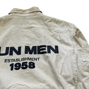 Vintage 90s Jun Men Bomber Jacket Full Zipper - Etsy