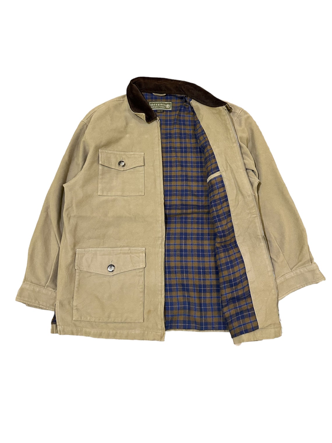 Vintage Chore Jacket Multipocket Rare Fashion Outwear Lining - Etsy