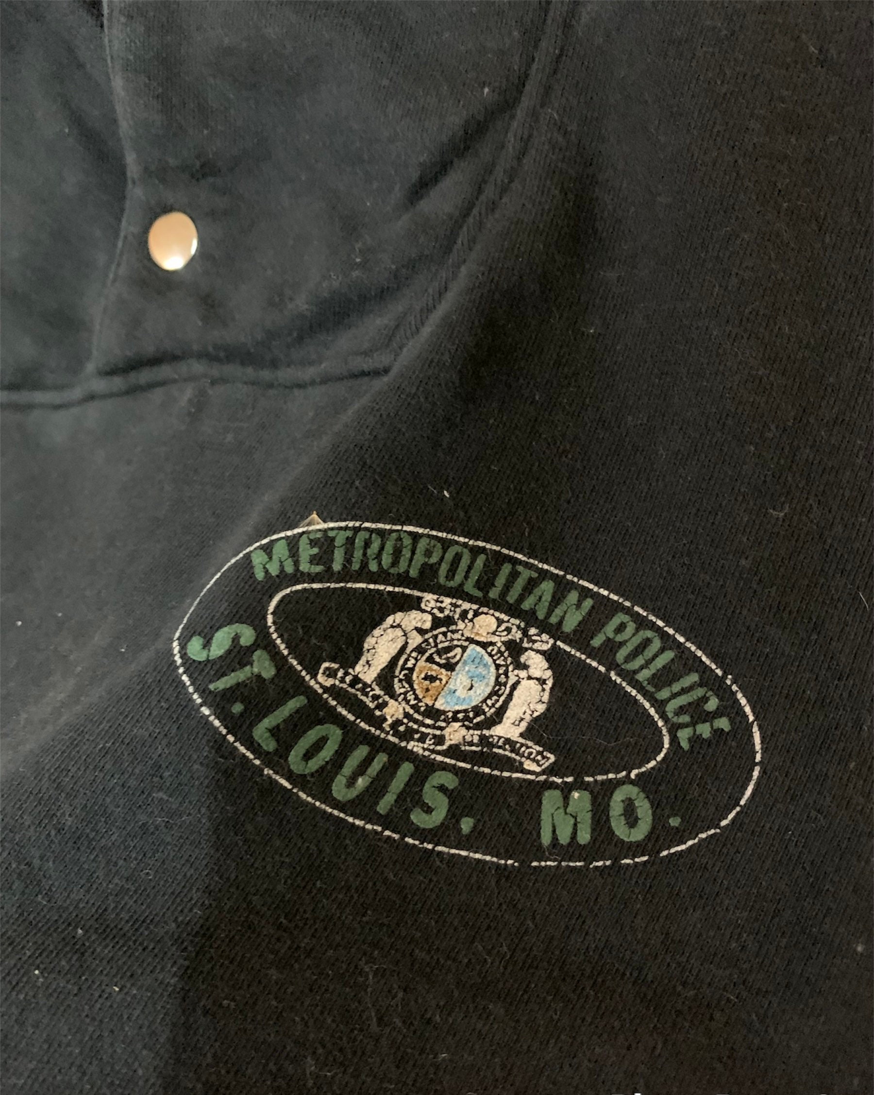 Vintage 90s Metropolitan Police St Louis Mo Sweatshirt Jumper Pullover ...