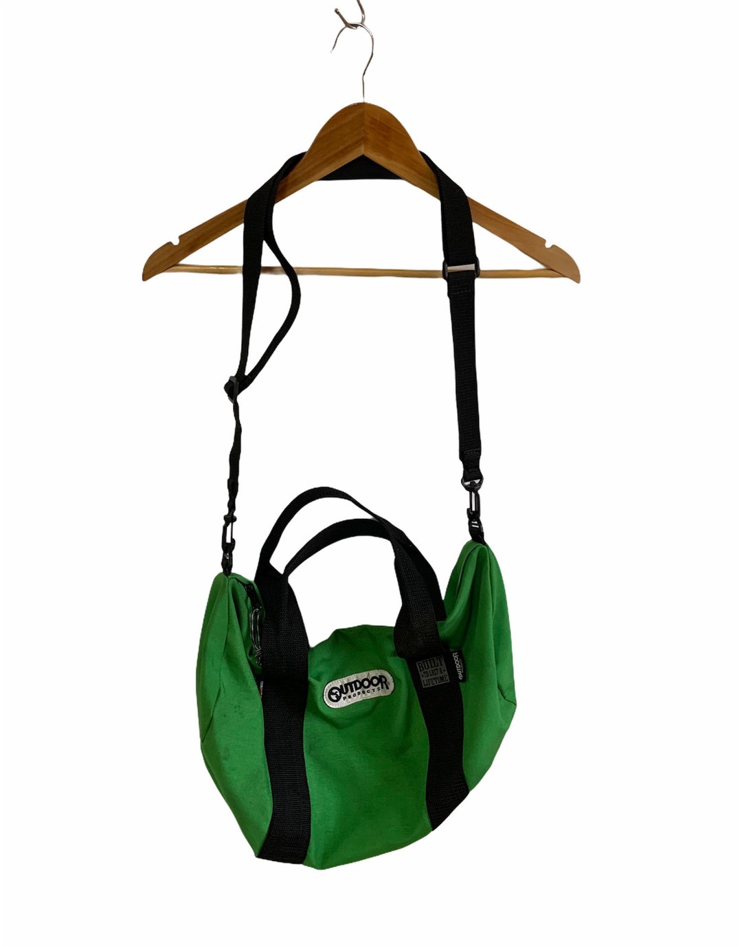 Vintage Outdoor Messenger Bag Green Colour Rare - Etsy