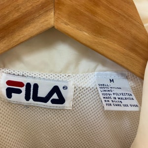 Vintage 90s Fila Windbreaker Jacket Sports Retro Jacket Sports Fashion ...