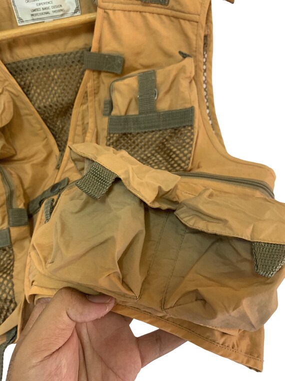 vintage tactical vest multipocket rare design fishing… - Gem