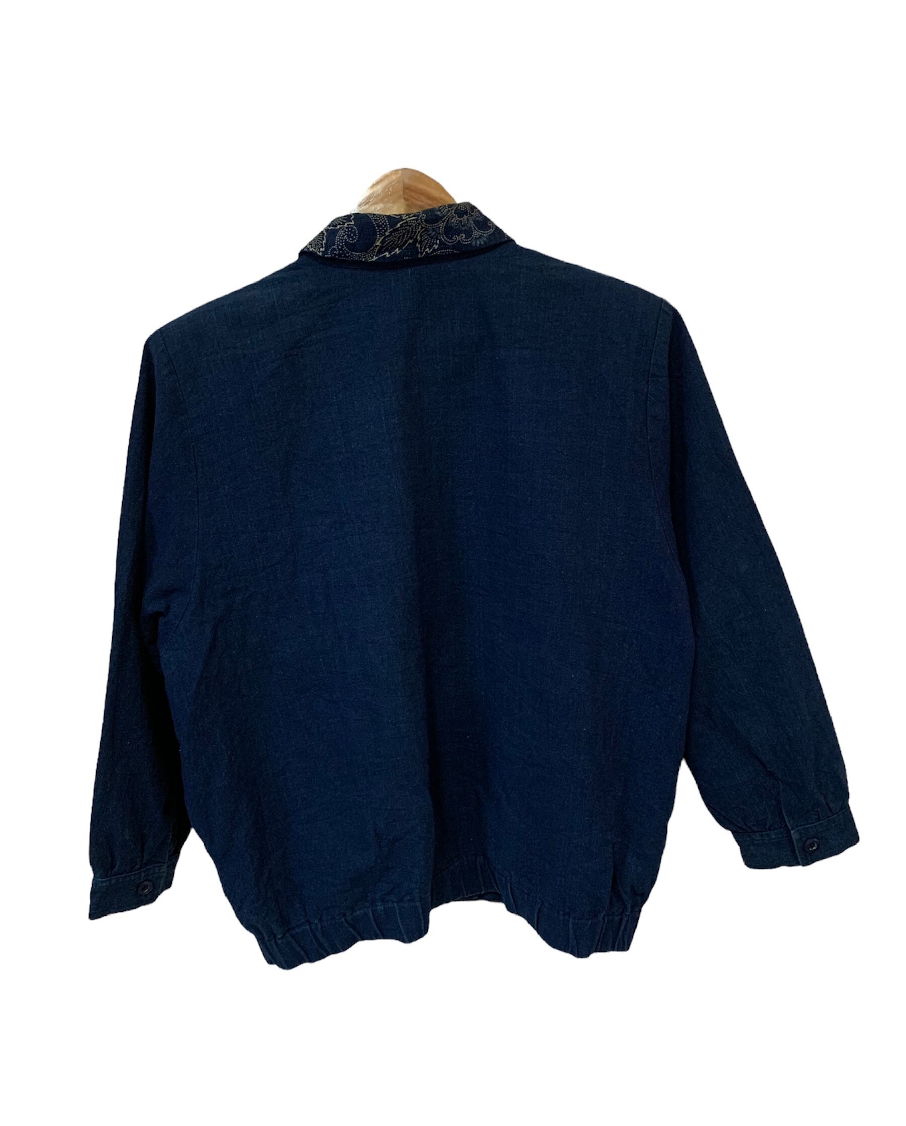Vintage Indigo Japanese Brand Jacket Blazer Japan Fashion - Etsy