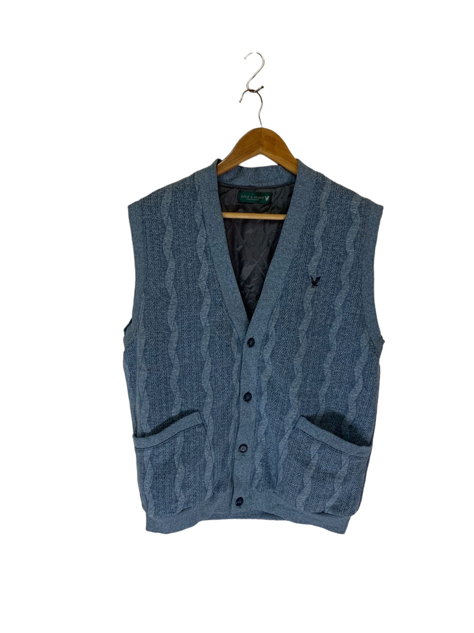 Vintage Lyle & Scott Vest Small Logo - Etsy