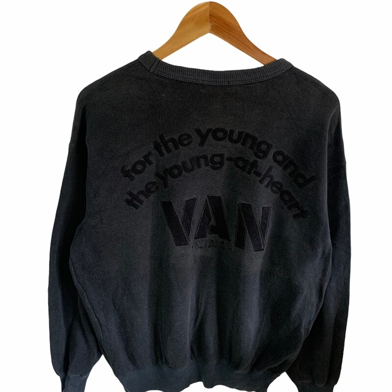 Vans Logo Sweatshirt - Etsy