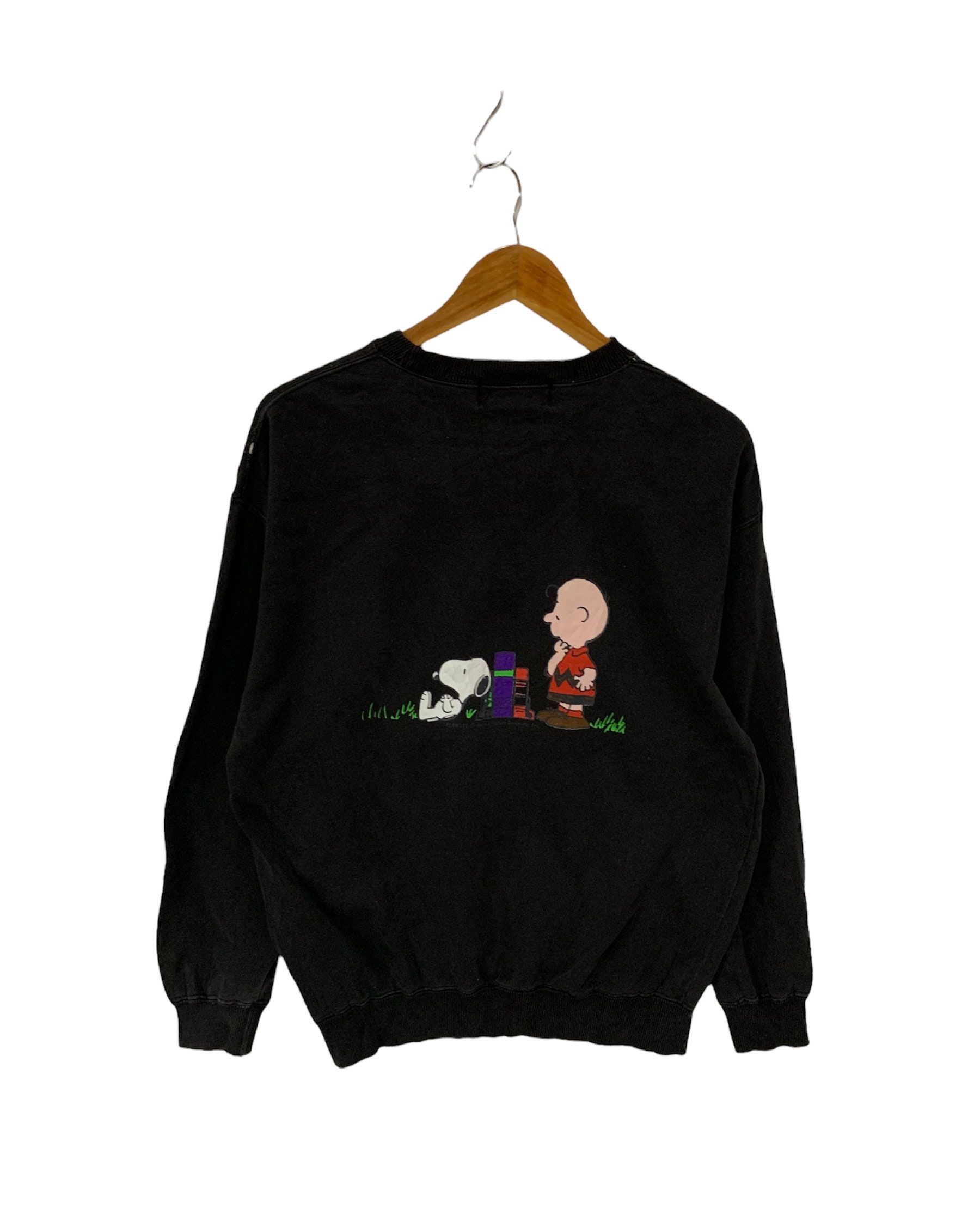 Vintage 90s Snoopy And Friends Sweatshirt Peanuts Jumper Pullover Big