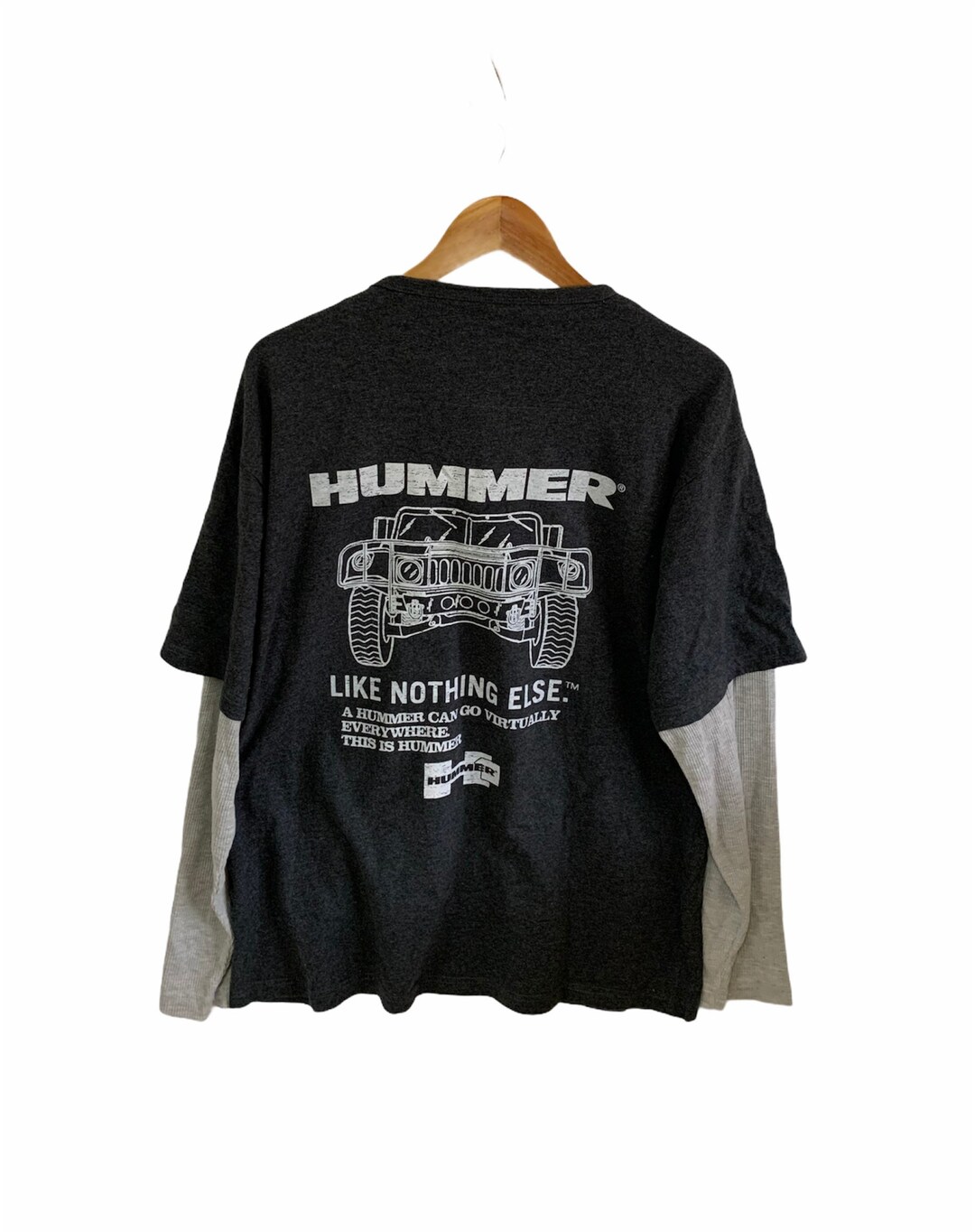 Vintage Hummer Sweatshirt Long Sleeves Shirts Big Size Jumper Pullover ...