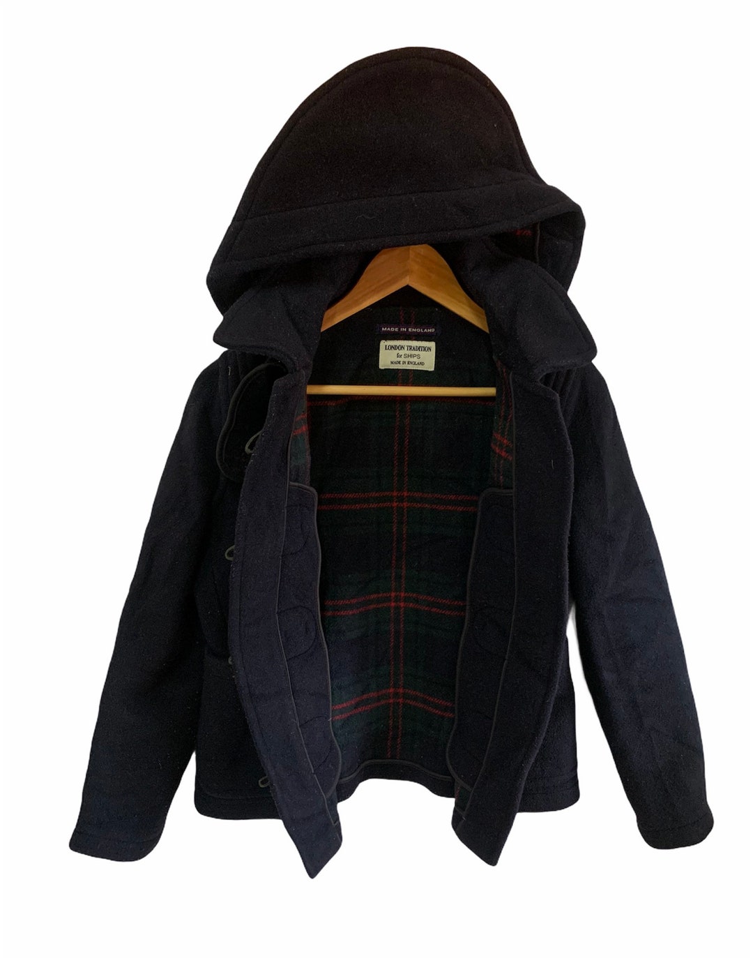 Vintage London Traditional Wool Jacket Made in England Wool Winter ...