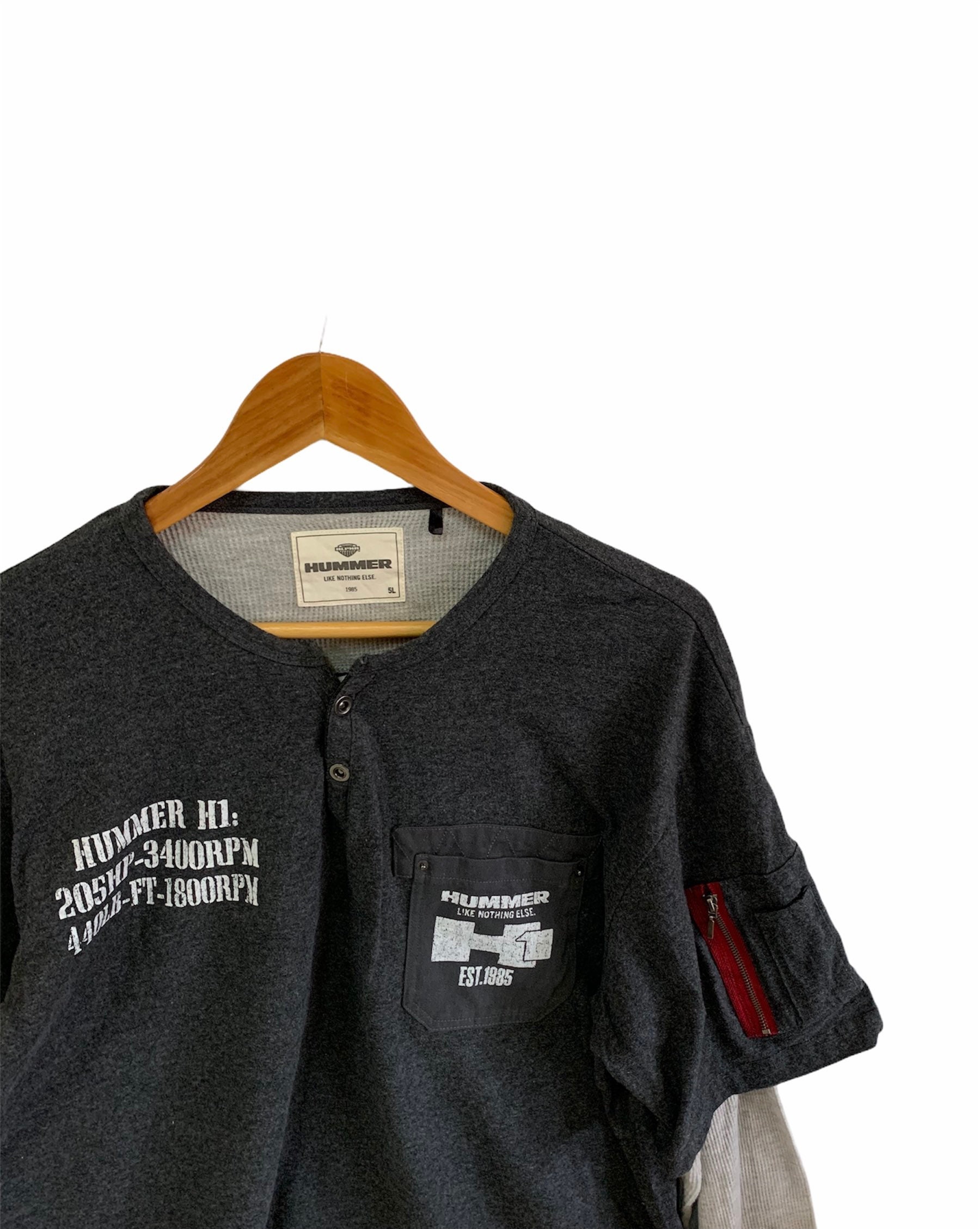 Vintage Hummer Sweatshirt Long Sleeves Shirts Big Size Jumper Pullover ...