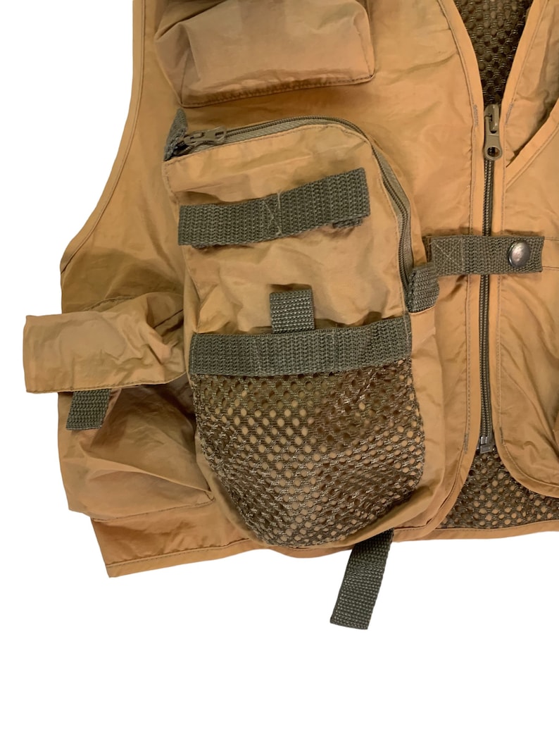 Vintage Tactical Vest Multipocket Rare Design Fishing Style Outdoor ...