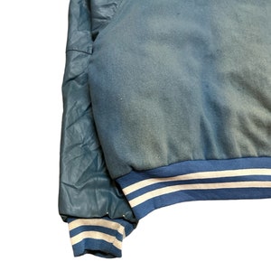 Vintage 80s Distressed Varsity Jacket Mens Oversized - Etsy