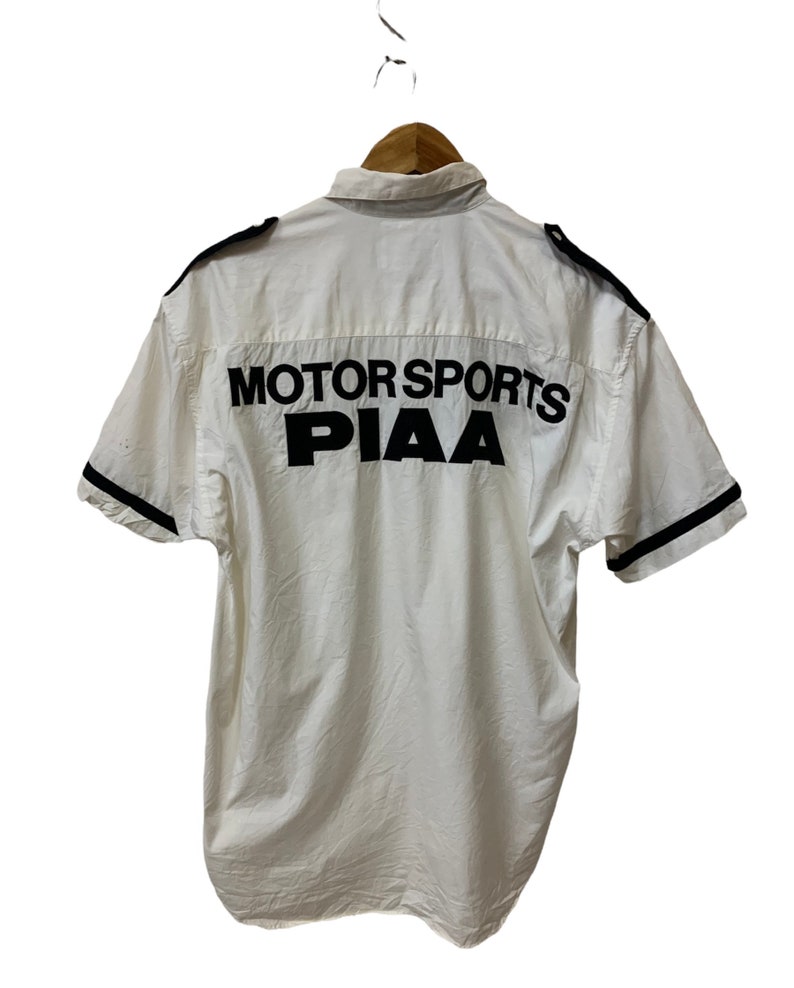 Vintage Piaa Motorsports Racing Button Ups Big Logo - Etsy