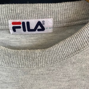 Vintage Fila Sweatshirt Fila Jumper Pullover Fila Biella Italia Large ...