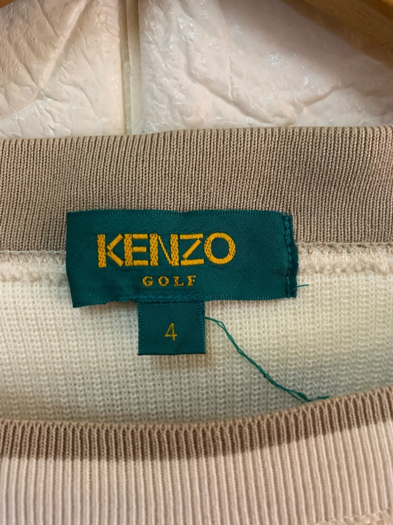 Vintage Kenzo Golf Sweatshirt Small Logo Jumper Pullover - Etsy