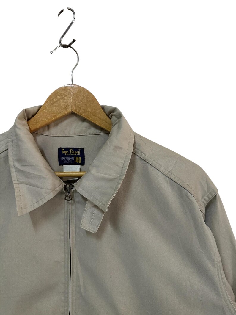Vintage 80s Usa Made Togs Buggy Work Jacket Union Made Toyo Enterprise ...
