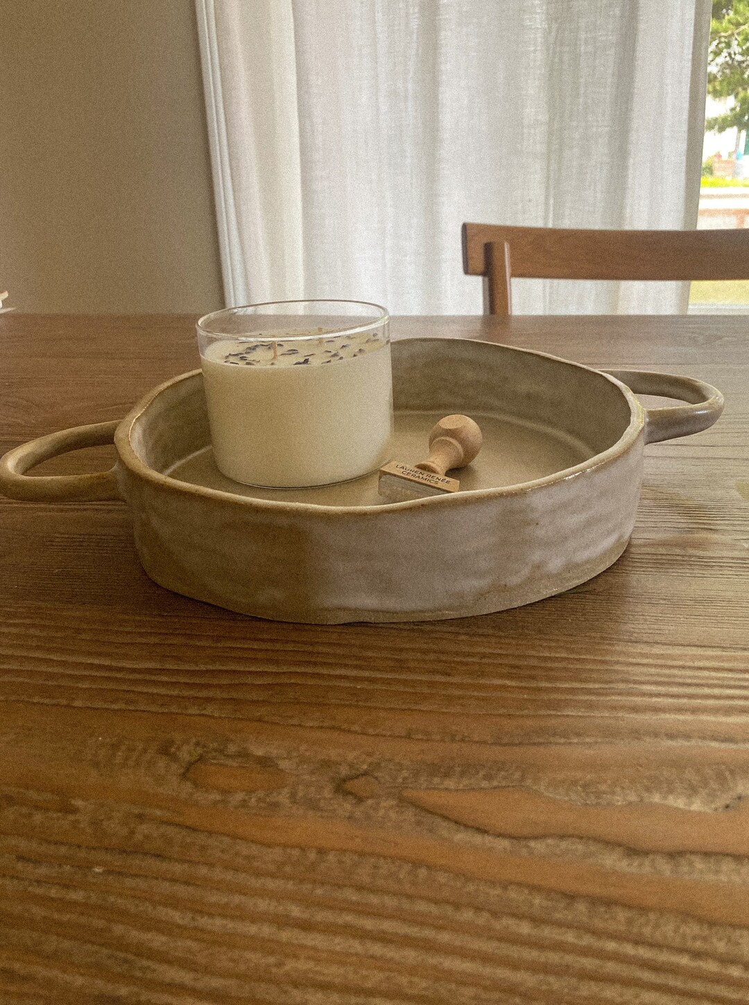 Handbuilt Organic Ceramic Serving Dish - Etsy