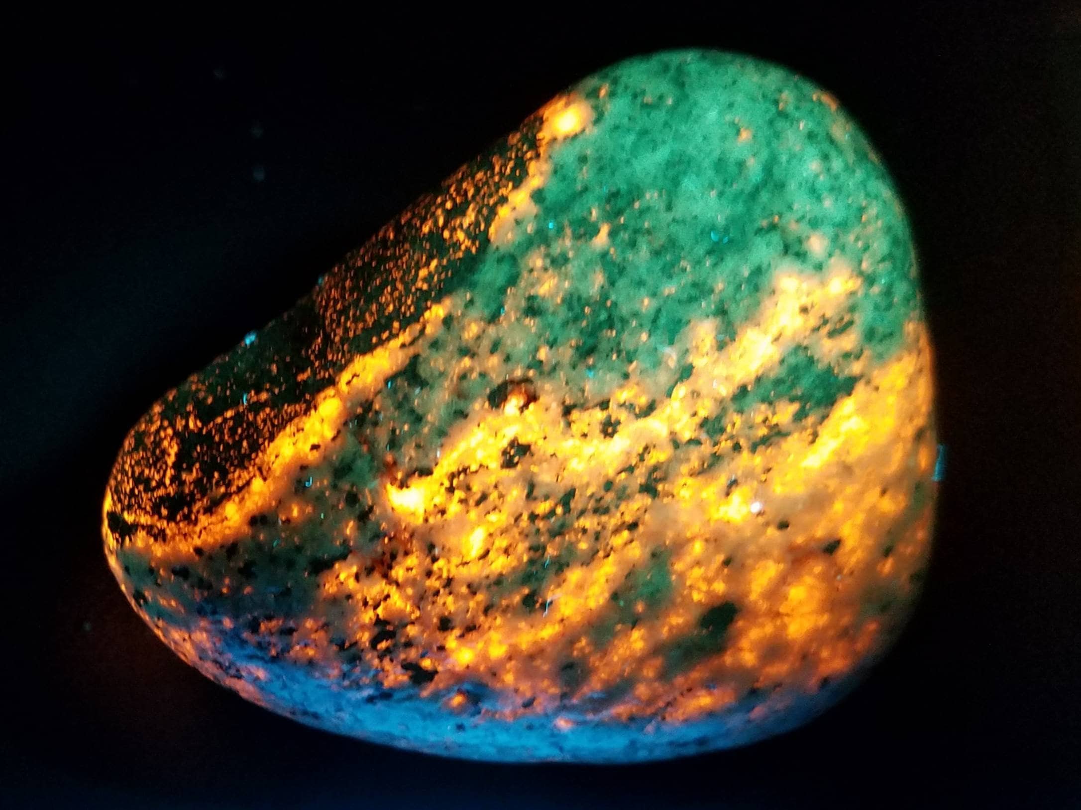 Polished YOOPERLITE Emberlite Yooper Glow Stone 2.9 oz / 82 g | Etsy