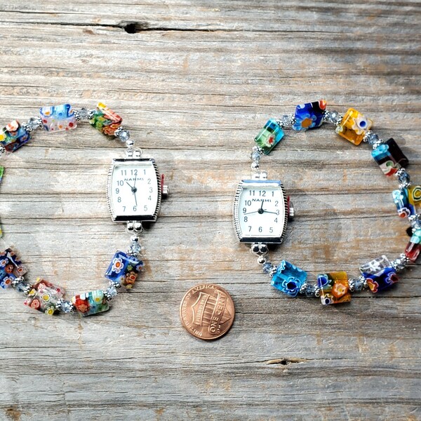 Beaded Watch - Etsy