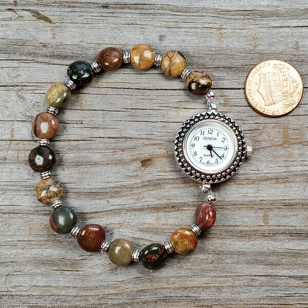Gemstone Watch - Etsy