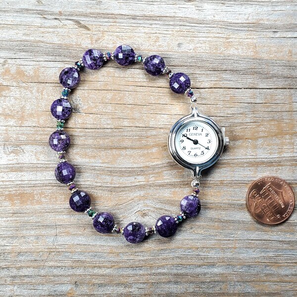 Gemstone Watch - Etsy