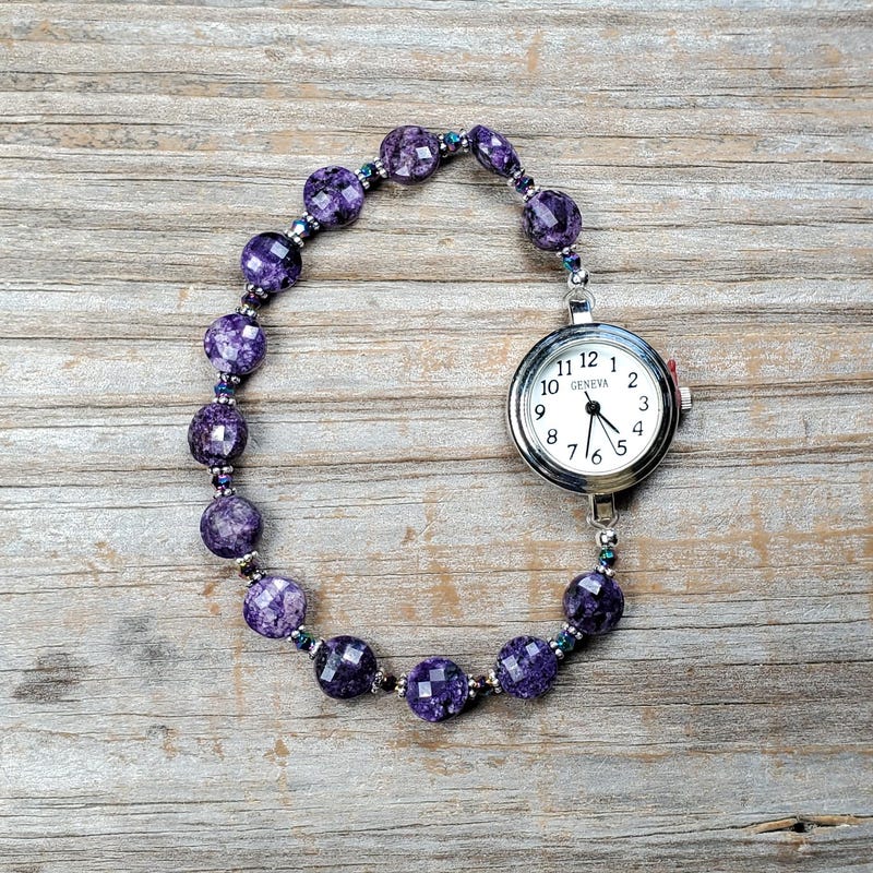 Purple Watch - Etsy