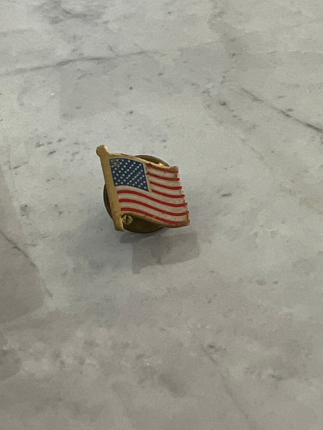 American Flag Pin - Etsy