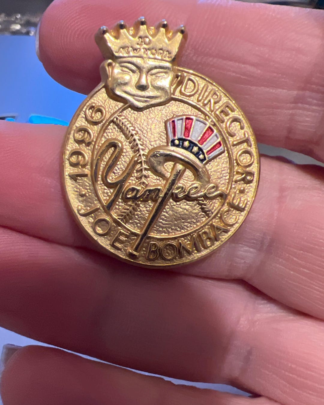 Yankees Jester Pin - Etsy