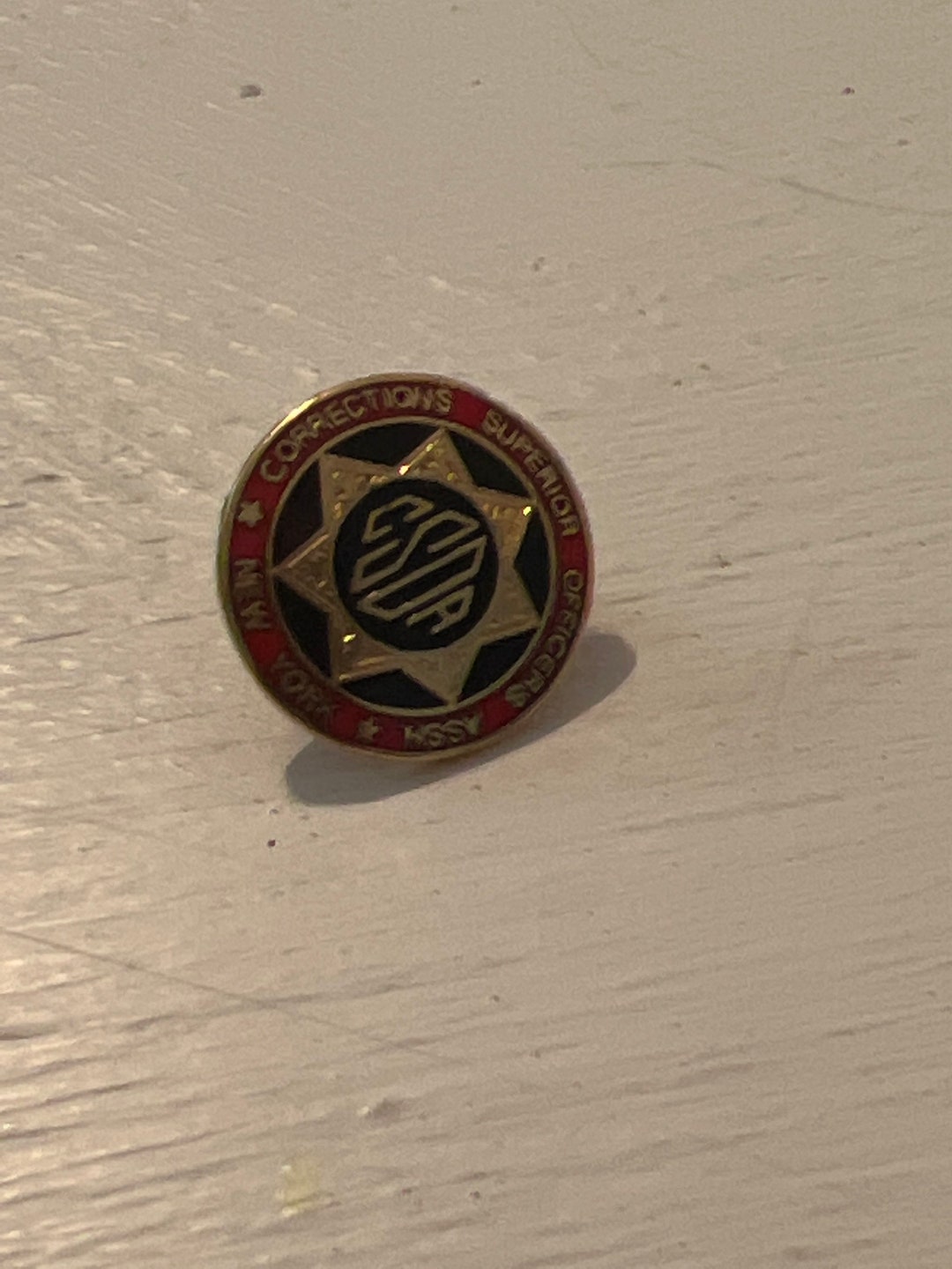 New York Corrections Officer Pin - Etsy
